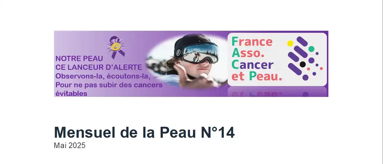 Newsletter N°14 - France Asso cancer et peau